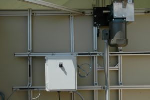 Observatory motor and control box - Pier Tech