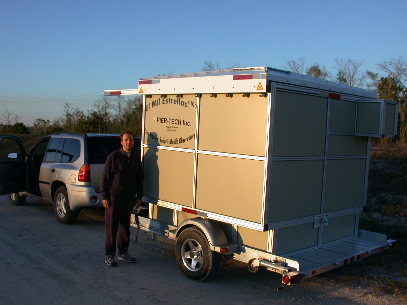 Star Traveler Mobile Observatory - Pier Tech