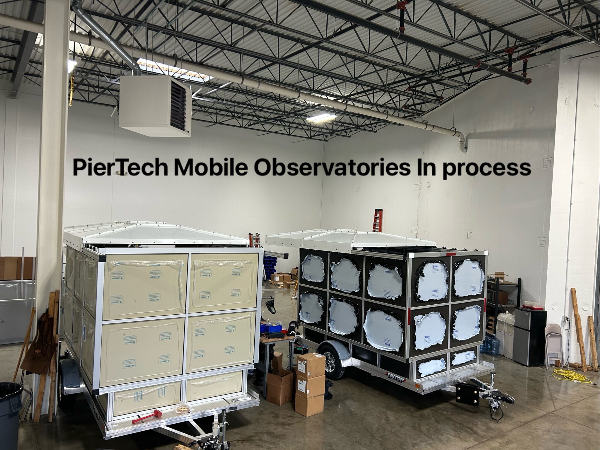 Star Traveler Mobile Observatory - Pier Tech