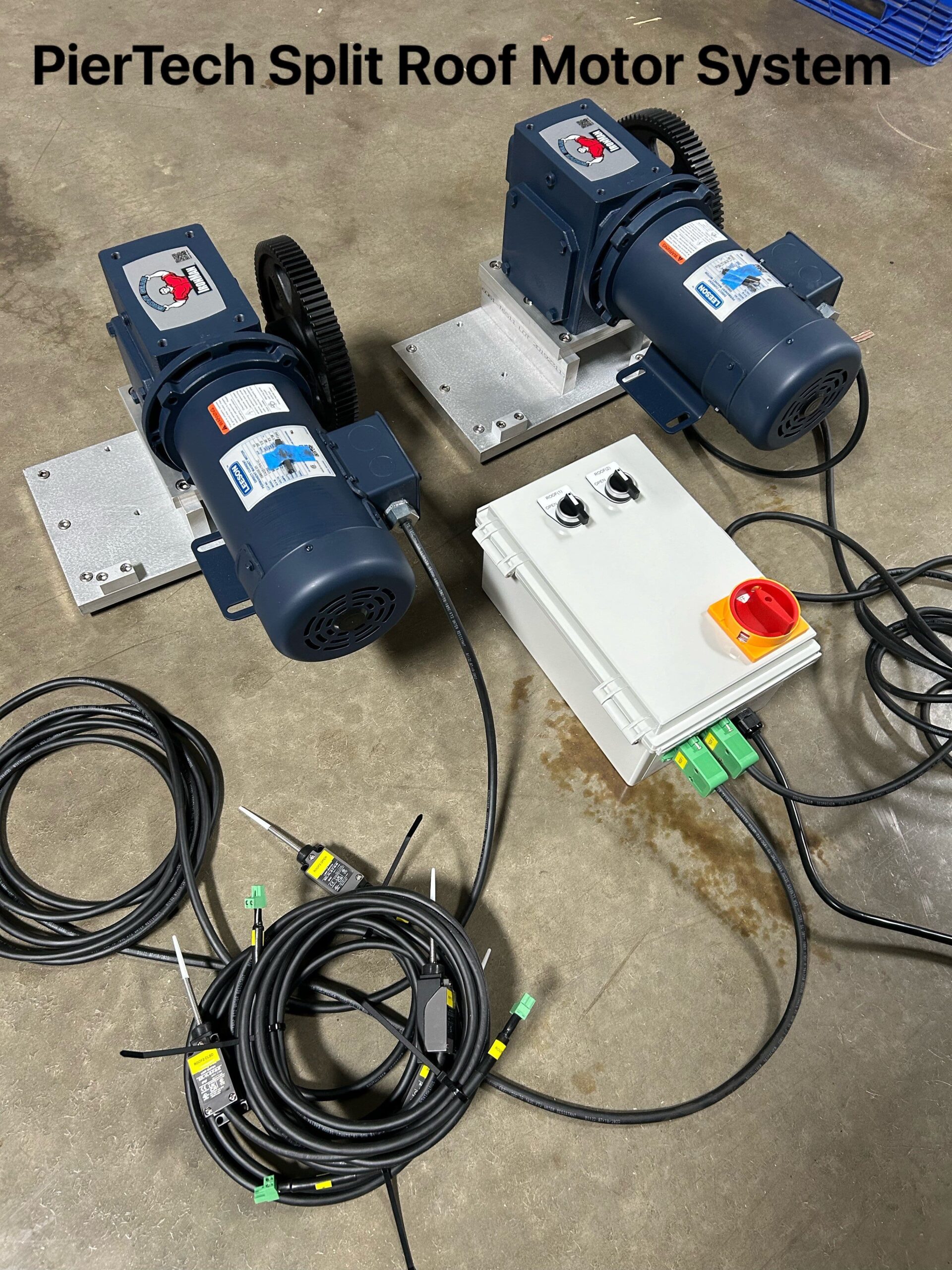 Selector Switch Roof Motor System - Pier Tech