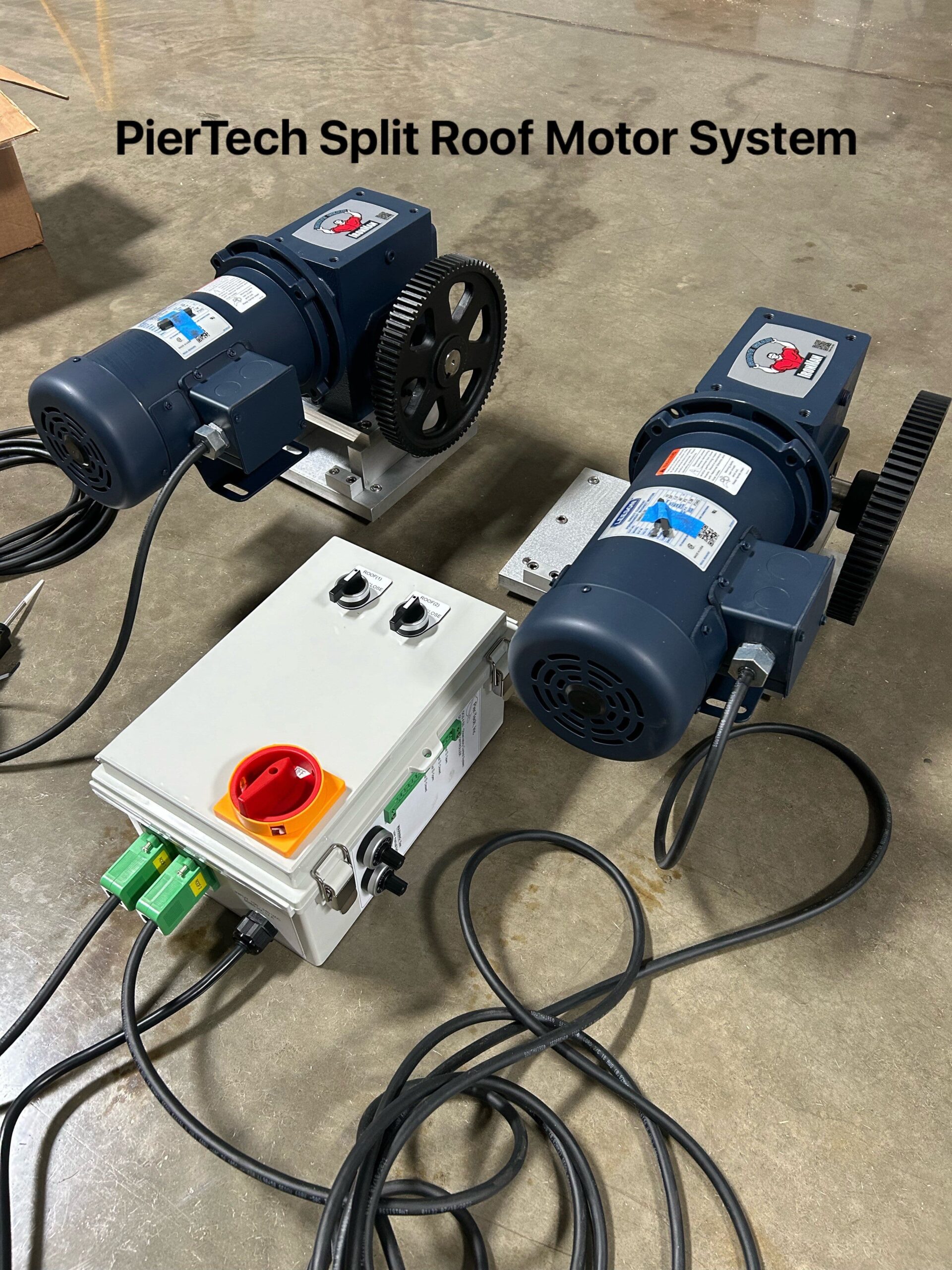 Selector Switch Roof Motor System2 - Pier Tech